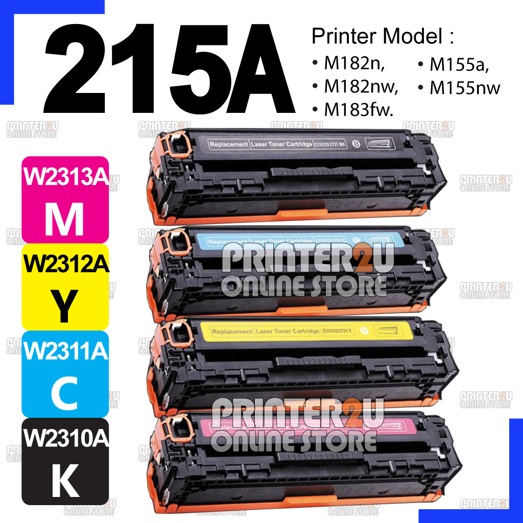 Compatible to HP215A HP 215A W2310A W2311A W2312A W2313A Color Laser ...