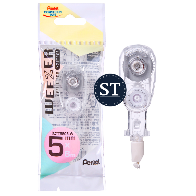 [ST] PENTEL WEEZER Correction Tape (Refillable) | Shopee Malaysia