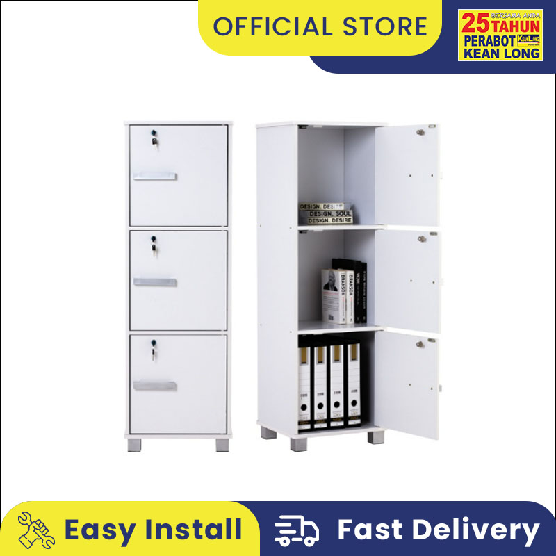 KLSB Door Storage with Lock / Almari Berkunci / Locker Cabinet / File ...