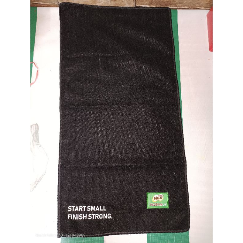 Milo microfiber gym towel PROTEIN UP (30CM X 57CM) | Shopee Malaysia
