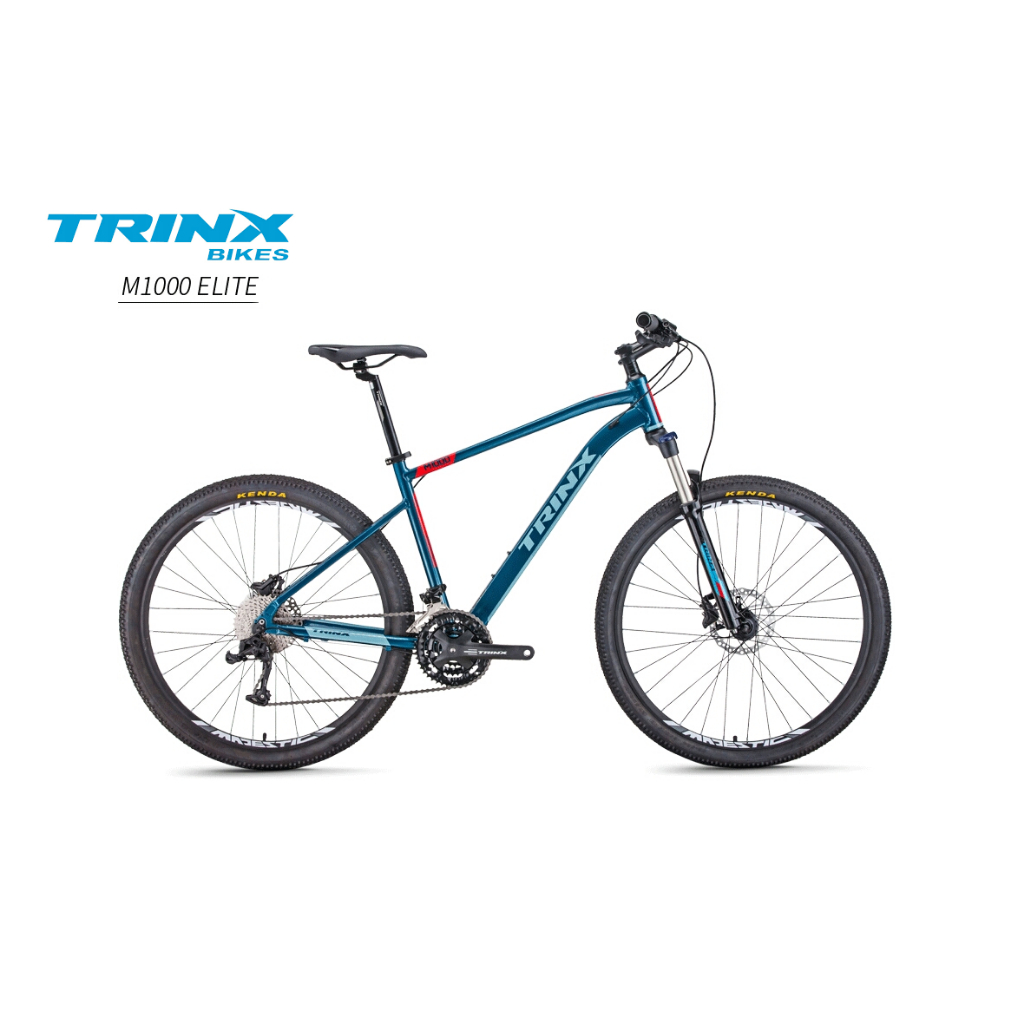 TRINX M700 Elite 3x9 speed Blue Red Blue and Cyan Grey Black Ready ...