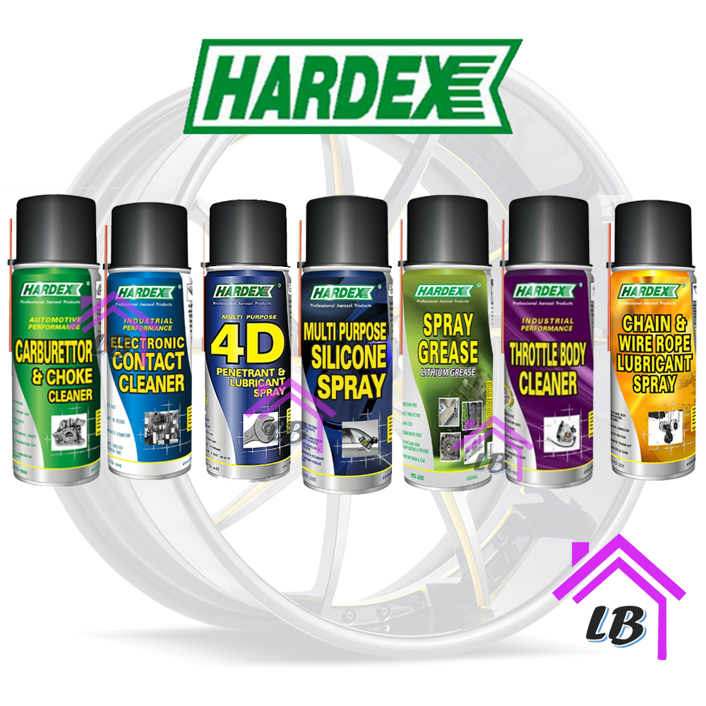 HARDEX Contact Cleaner Throttle Body Cleaner Spray Grease Silicone ...