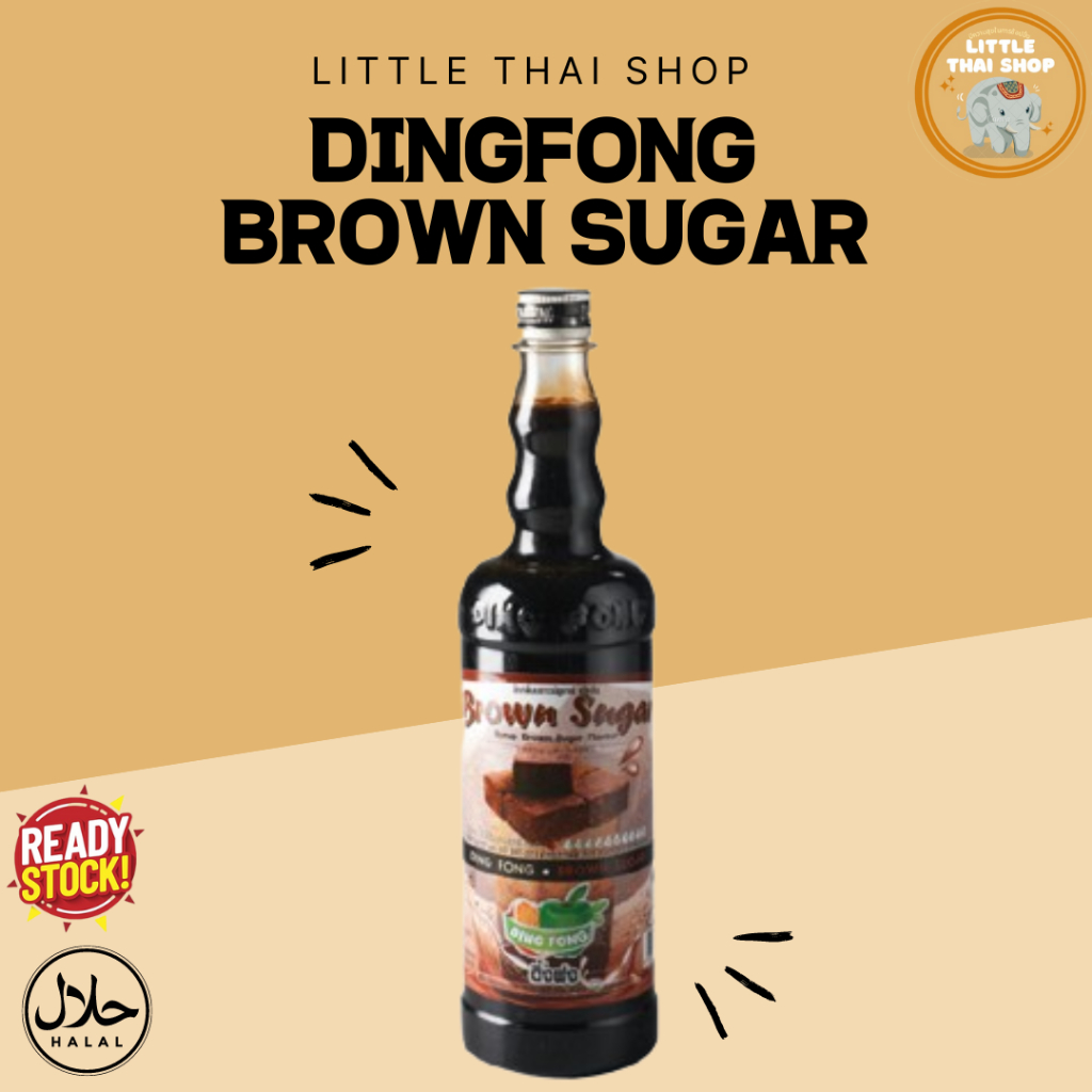 Brown Sugar DINGFONG Syrup Brown Sugar Flavor 760ml | Shopee Malaysia