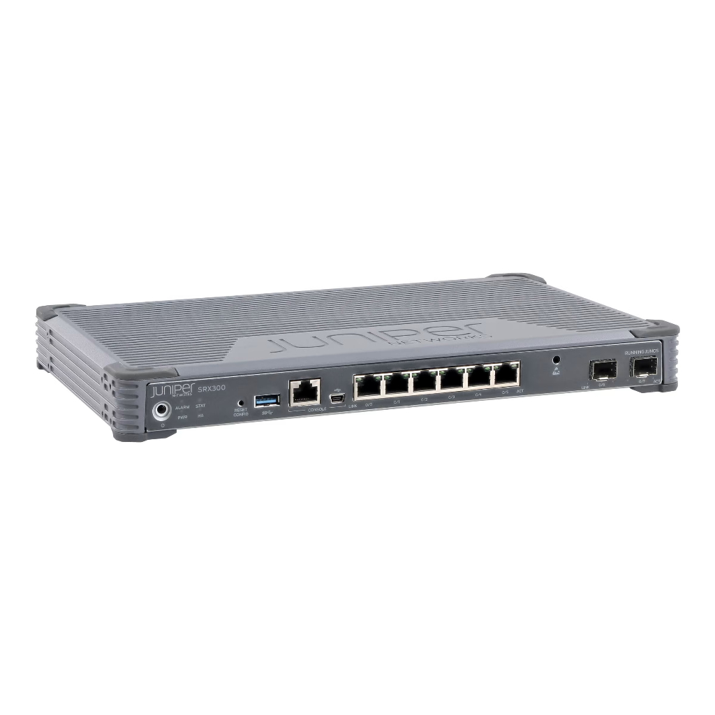 Juniper SRX300 SRX300-SYS-JB Services Gateway includes hardware and ...