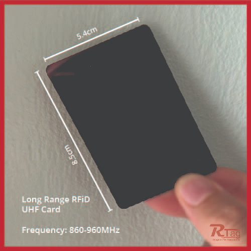 Ultra High Frequency UHF RFID Card 5pcs for Barrier Gate and Attendance ...