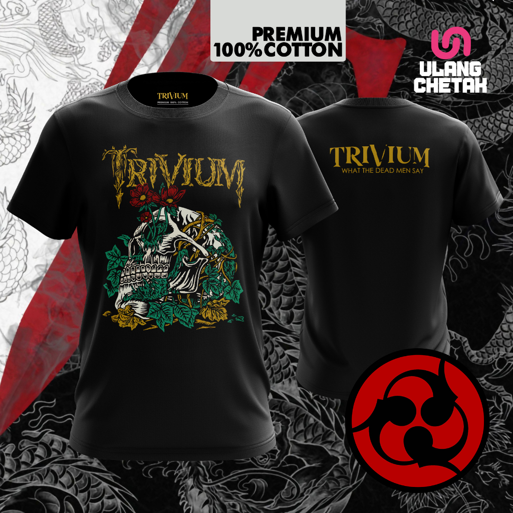 Trivium Music Band Design C D07 - UnderCover Edition Tshirt Unisex 100% ...
