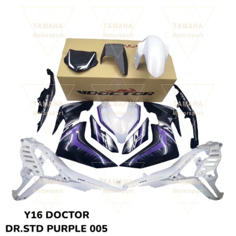 YAMAHA Y16 Y155 vva malaysia version purple black pearl white Cover set ...
