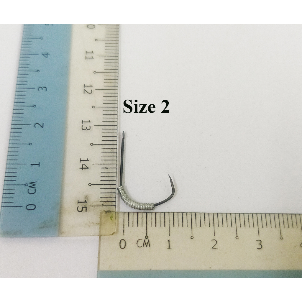 Mata Kail Udang Galah Udang Harimau Siap Batu Prawn Hook with Sinker ...