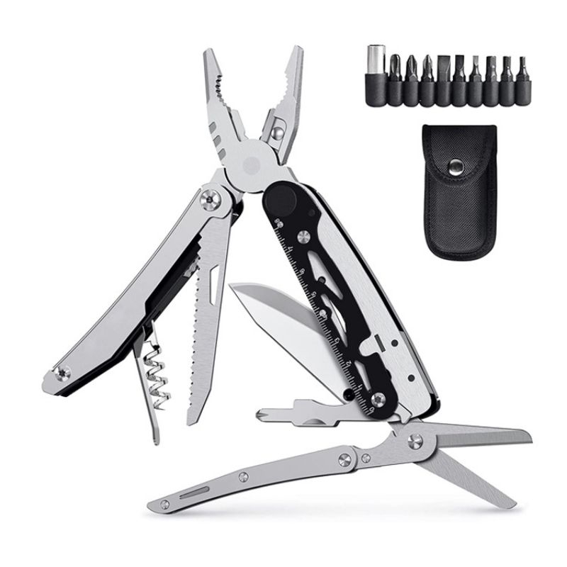 Multifunction Portable EDC Folding Pliers Knife Camping Scissors ...