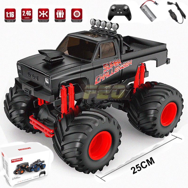 FEO HB Bigfoot Off Road Remote Control Car School Bus Rc Pickup Truck ...