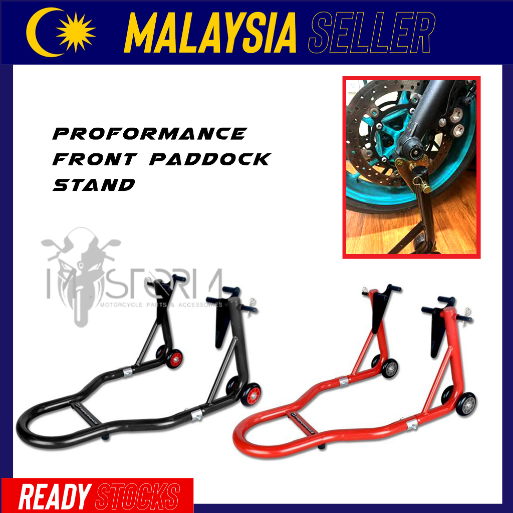 Universal Paddock Stand ( Front ) / Alloy / Front Wheel Chock HEAVY ...
