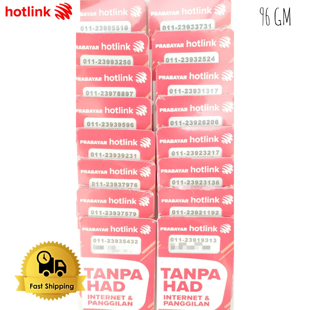 [Nice Number] Hotlink Tanpa Had Unlimited Internet Mobile Phone Number ...