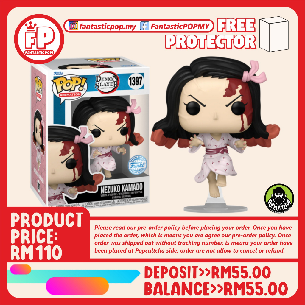 [PO] [POPCULTCHA ORDER] Funko POP ! Animation - Demon Slayer - Nezuko ...