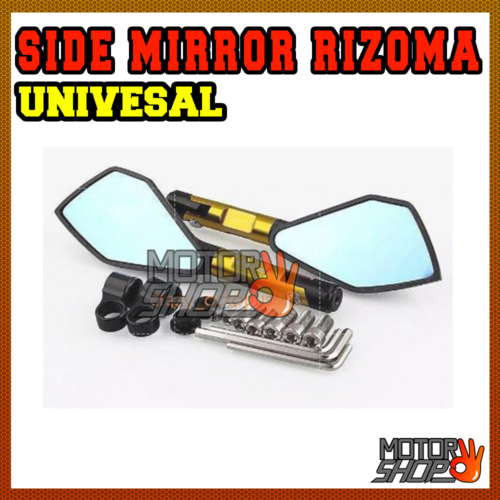 ALLOY CNC RACING SIDE MIRROR UNIVERSAL MIRROR SHORT LONG Y15ZR RS150R ...