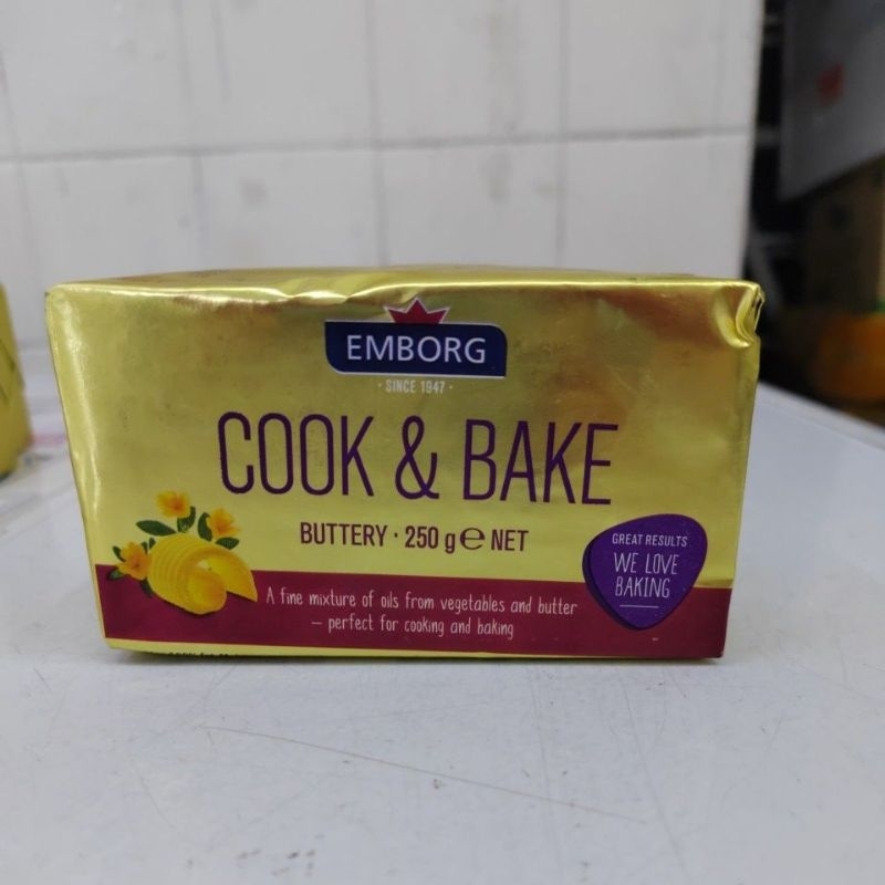 Emborg Cook & Bake Butter 200g X 3pcs (FOC cooler bag and ice gel ...
