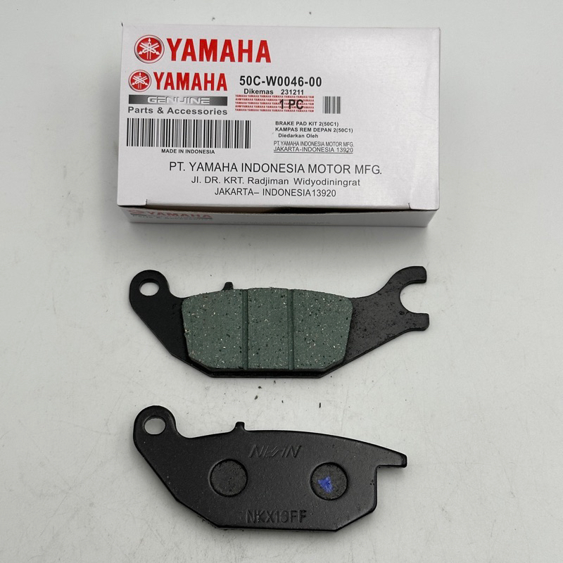 YAMAHA LC135 5S BRAKE PAD Y15ZR FZ150I REAR DISC BRAKE PAD KIT REAR ...
