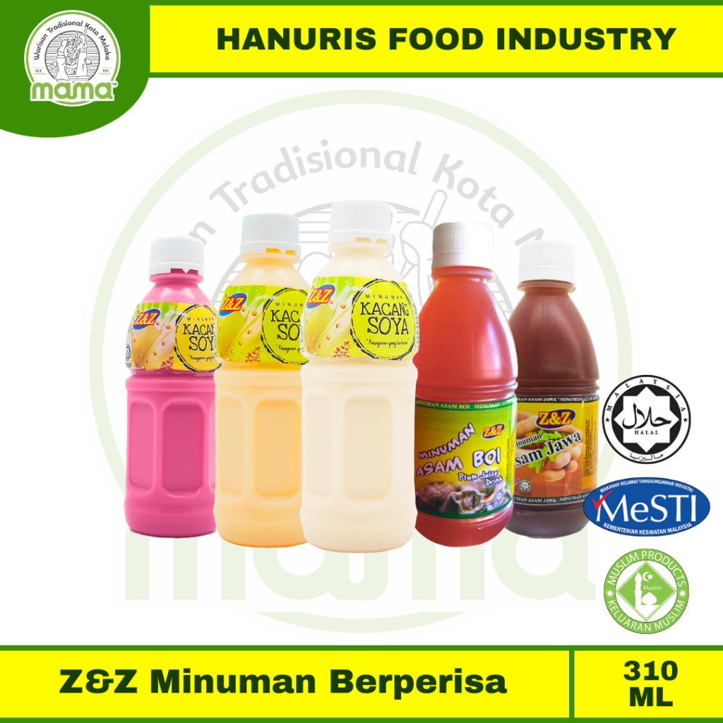 Z&Z Minuman Berperisa Soya & Asam (Set Bundle 24 Bottle) | Shopee Malaysia