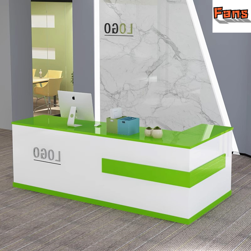INS Modern Counter Kaunter Cashier Reception Front Desk With Drawer ...