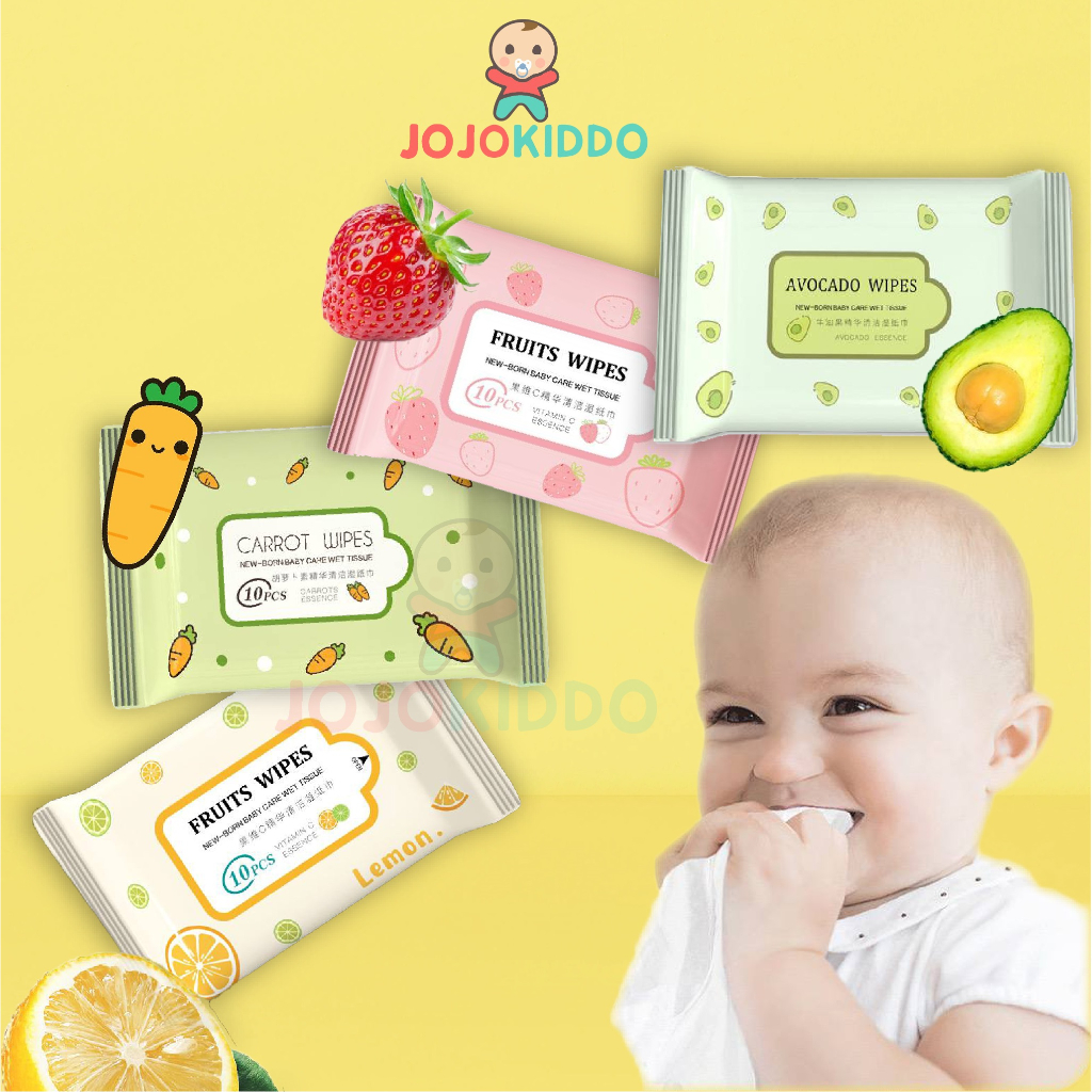 Wet Tissue10Pcs/pack Baby wipes Mini Pack Wet Tissue Doorgift Small Wet ...