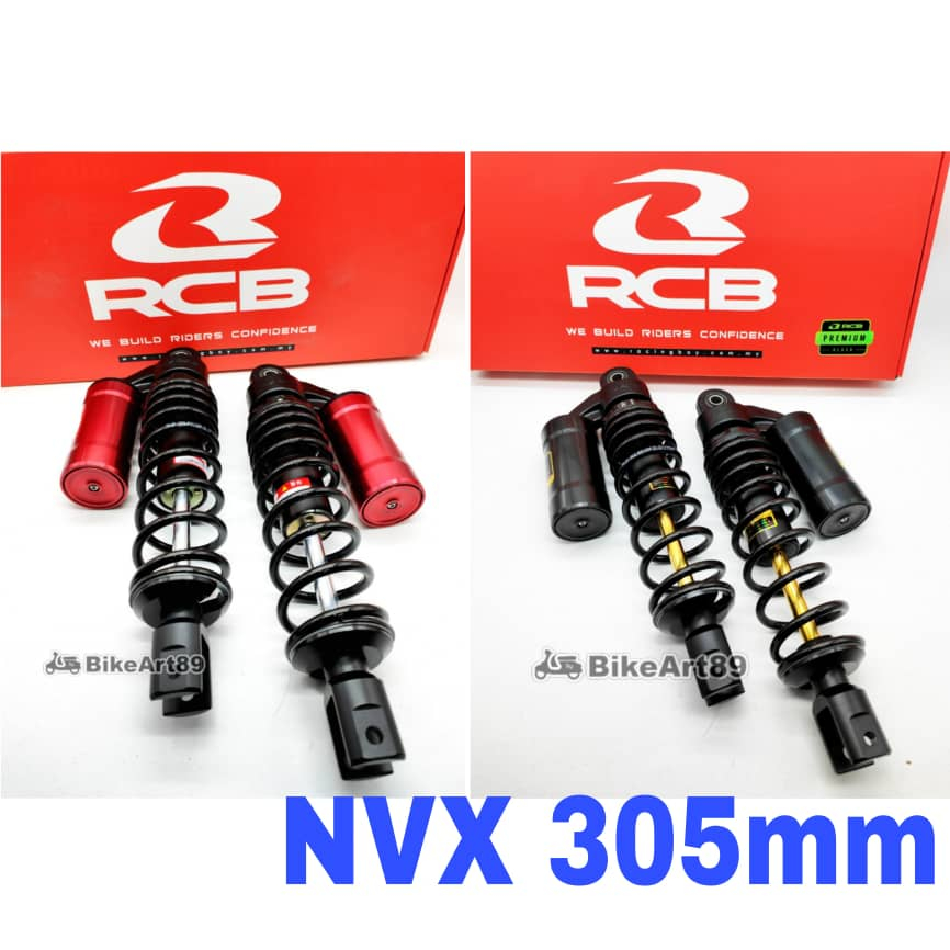 RCB Absorber Set NVX V1 V2 305mm Adjustable NMAX V2 MB2 Accessories ...