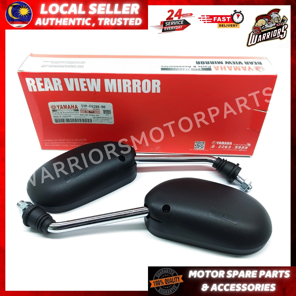 YAMAHA Y16ZR/Y15ZR/LC135/FZ150/Y125Z/Y110/Y100 SIDE MIRROR SET CERMIN ...