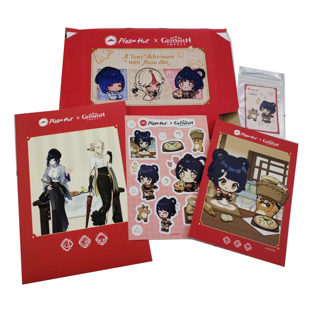 Genshin Impact Premium collectibles Set (Pizza) Xiang ling Set | Shopee ...