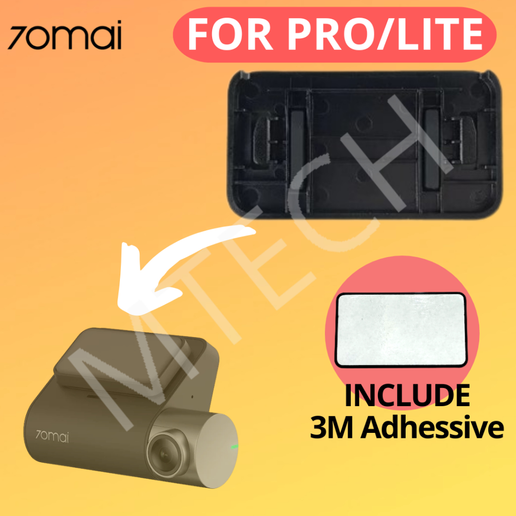 [ORIGINAL] 70MAI PRO M300 1S M500 Bracket Holder Sticker A500S A800 4K ...