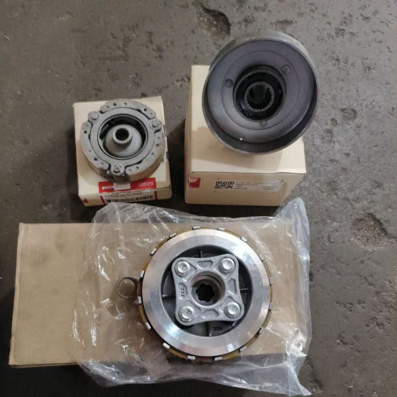 HONDA EX5 DREAM / W100 - 100% Original FCC Auto Clutch Housing Complete ...