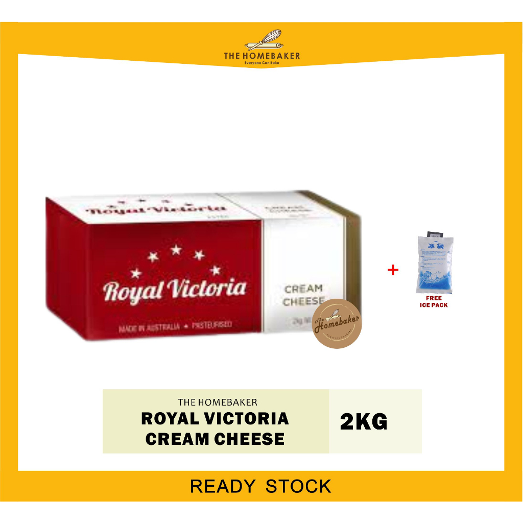 Royal Victoria 2kg Cream Cheese | Homebaker | Halal | Shopee Malaysia