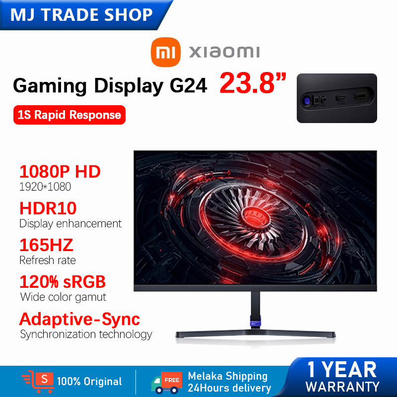 Xiaomi Redmi G24 Gaming Monitor 23.8 inch 165Hz IPS HD HDR10 120%sRGB ...