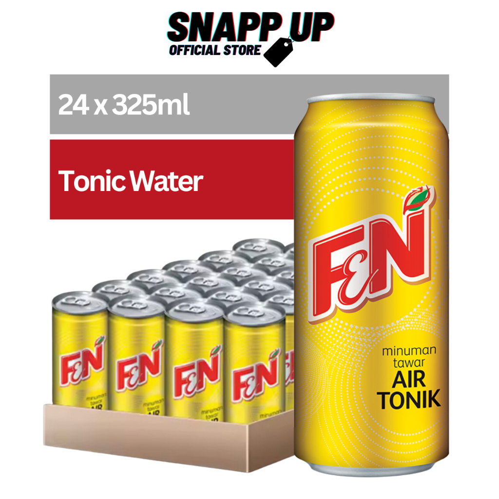 F&N Extra Dry Tonic Water 325ml x 24 | Shopee Malaysia