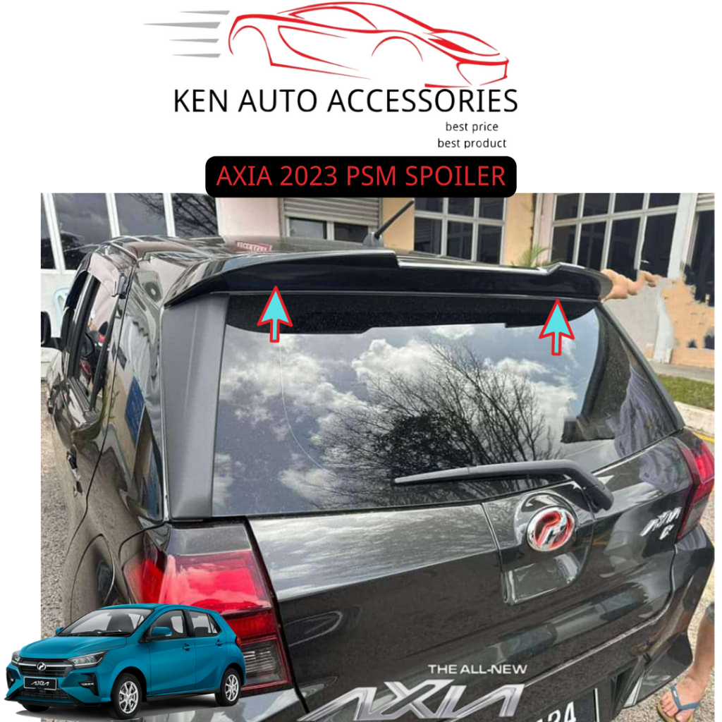 AXIA 2023-2024 SPOILER DUCKTAIL, SPOILER PSM DUCK TAIL SPOILER LIPS NEW ...