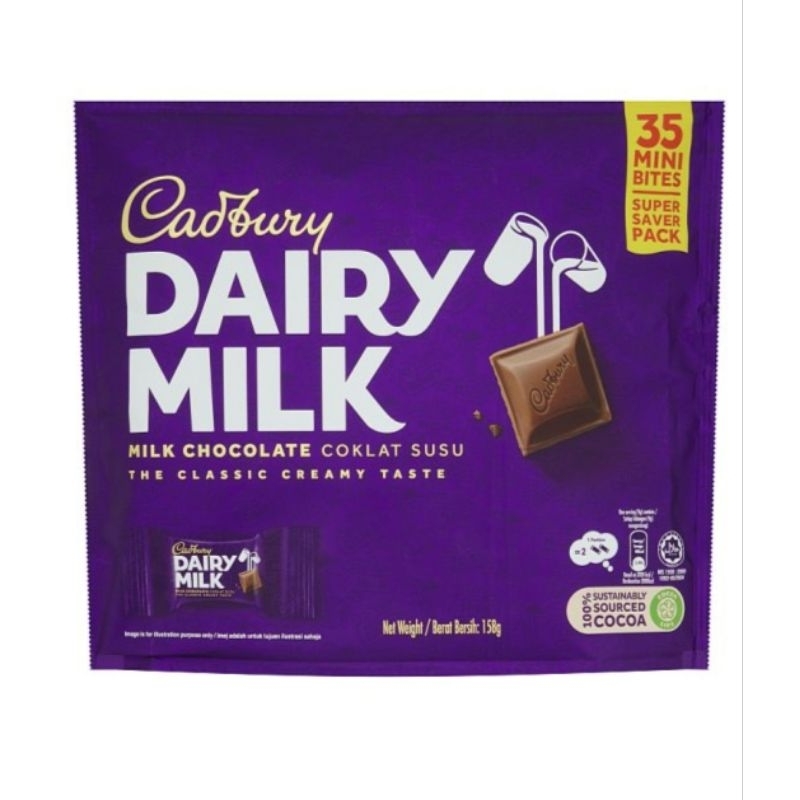 CADBURY MINI SHAREBAG 158G (35S) | Shopee Malaysia