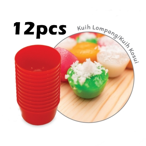 Acuan kuih lompang/ kuih kosui/ kuih apam/ Nona Manis / Kasui / red cup ...