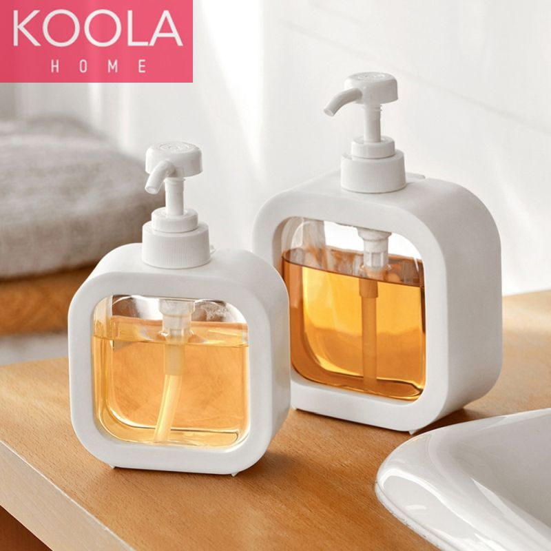 Muji Style Botol Bathroom 500ml Soap Dispenser Bottles Refillable ...