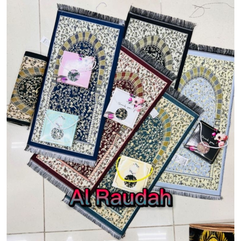 ready stock raudah sajadah design.35 × 70cm with box | Shopee Malaysia