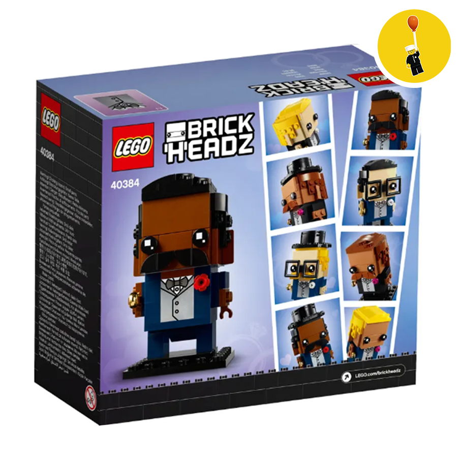 LEGO 40384 BrickHeadz Wedding Groom (Condition as photo show) | Shopee ...