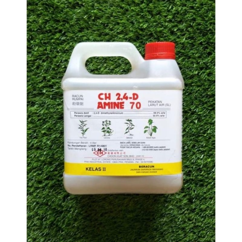 CH AMINE 70 racun rumput dalam bendang 4liter | Shopee Malaysia