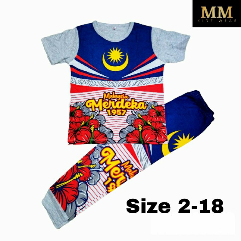 🇲🇾 Edisi Merdeka 🇲🇾 (Saiz 2-18). | Shopee Malaysia