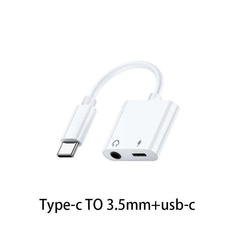 3.5mm Audio Adapter, Converter HeadphoneAdapter, Converter USB C Suitablefor headset calls ...