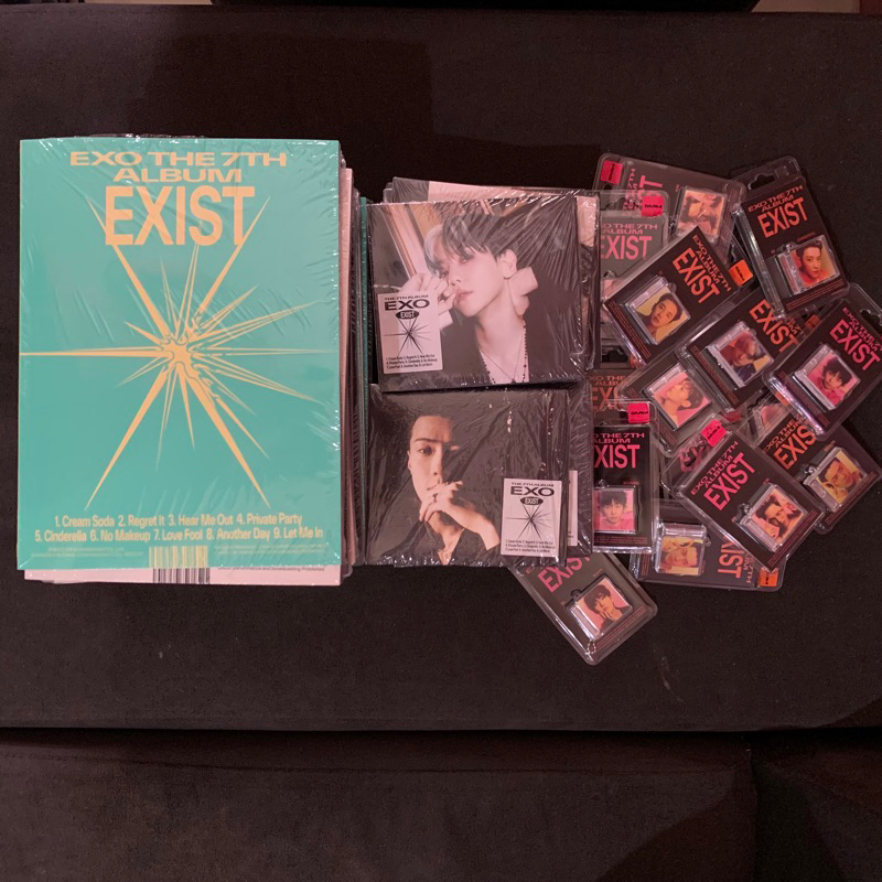EXO - The 7th Album [EXIST] 📌 unsealed album 📌 | Shopee Malaysia
