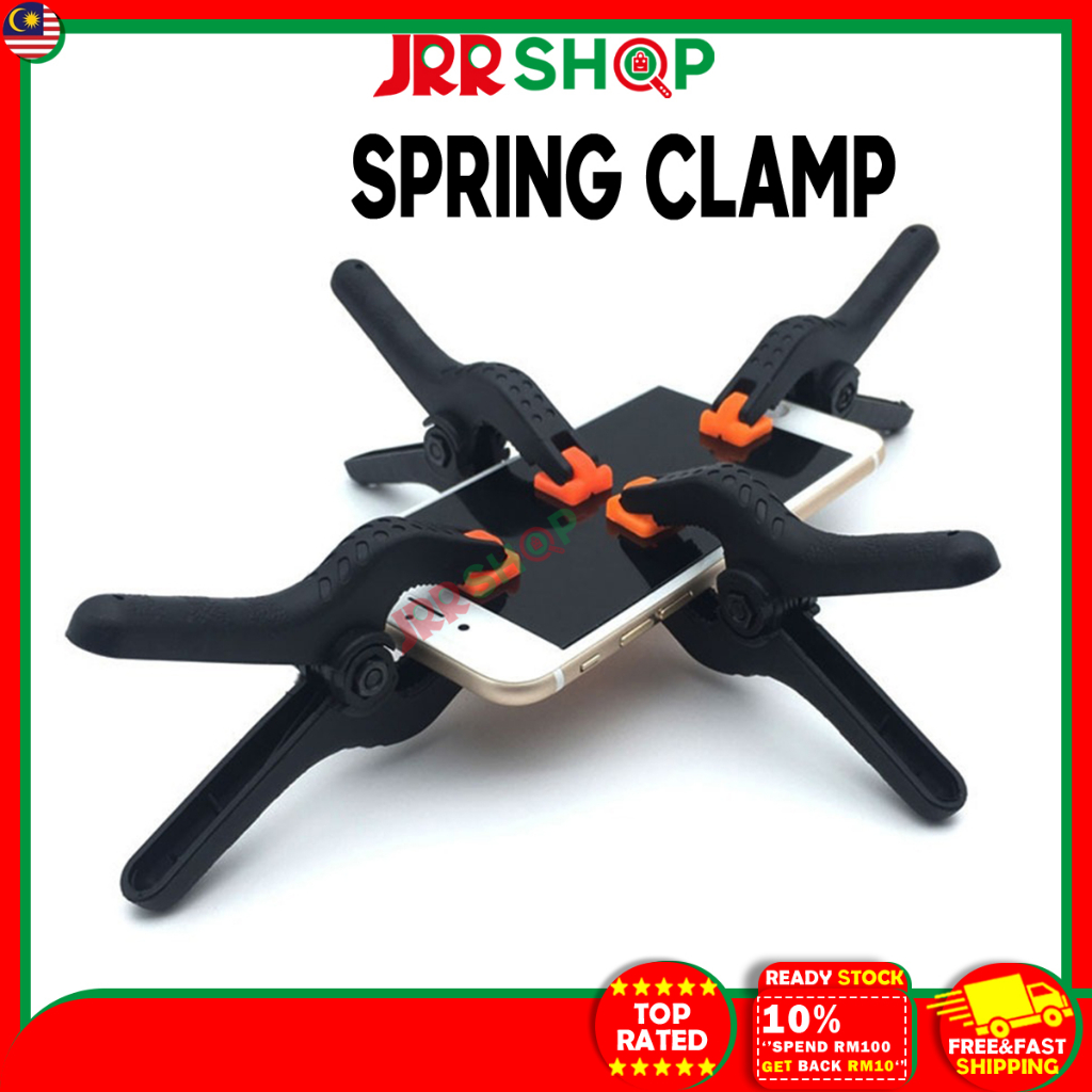 4pcs Plastic Clamps Fixture LCD Screen Fastening Spring Clips for ...