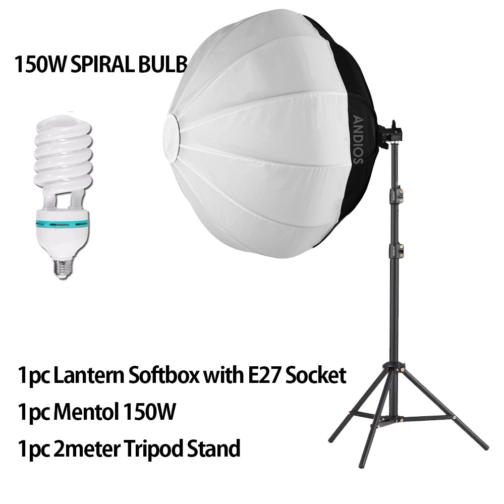 Lantern Softbox E27 Socket Lighting Ball Lampu Studio Bola 50cm Light ...