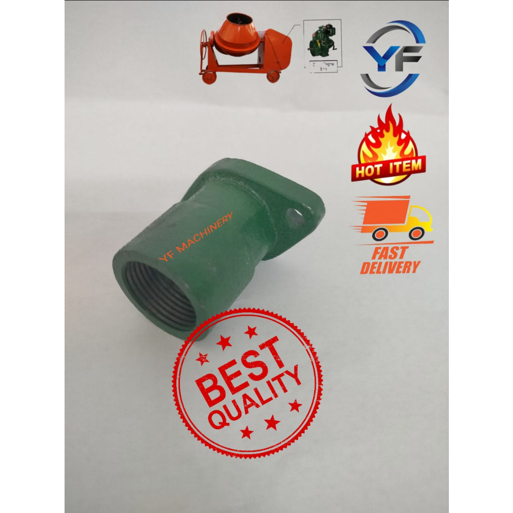 READY STOCK Concrete mixer 7T Mesin bancuh simen India Petter Av1 ekzos ...