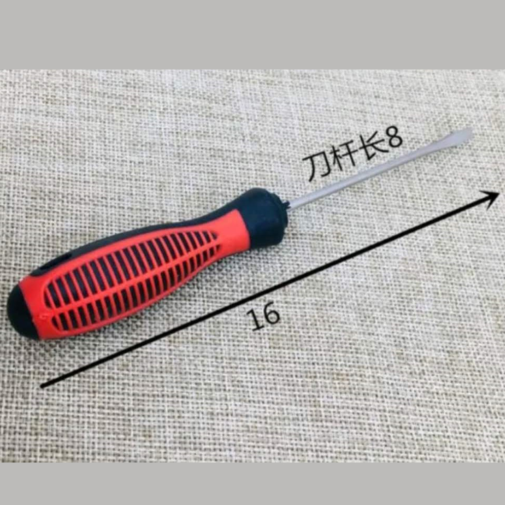 Screwdriver Set Slotted Flat Head Handy Tool Manual Screw Driver ...
