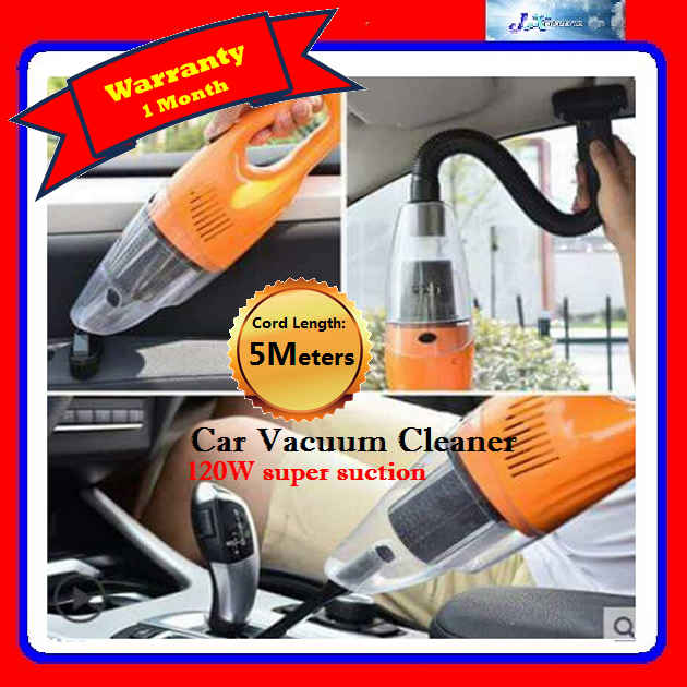 Vacuum Cleaner Car Vacuum Kereta 5 Meter Cord Length Super Suction ...