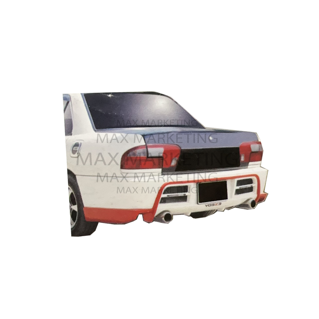 PROTON WIRA REAR BUMPER VOLTEX S/L（PU GETAH ) SKIRT LIP BODYKIT ...