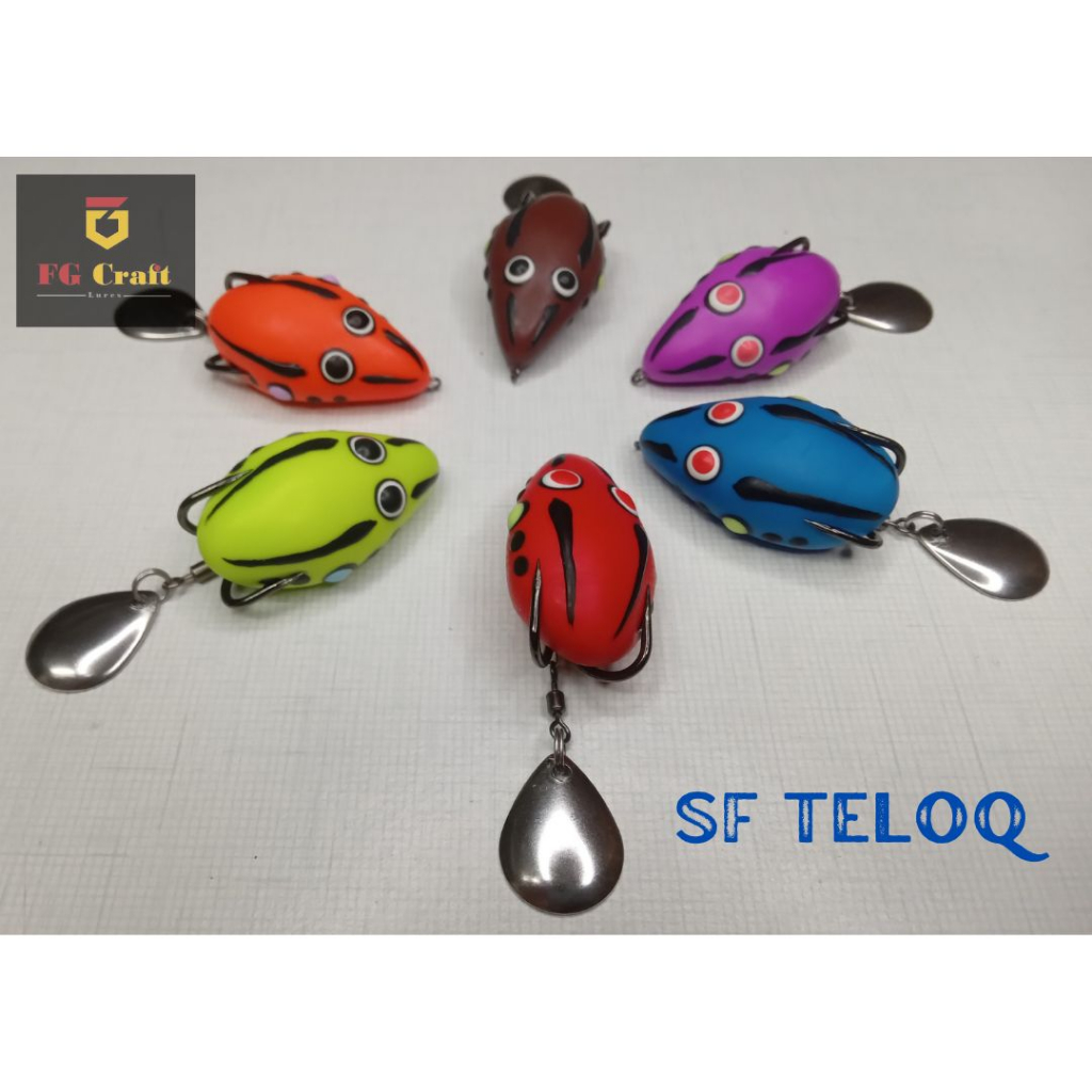 FG Craft Soft frog TELOQ Handmade 4cm | Shopee Malaysia