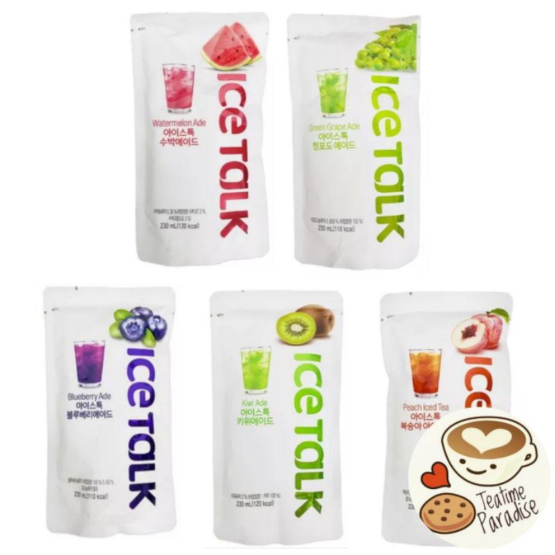 Ice Talk Ade Drink 230ml (Assorted Flavours)(Green Grape/Watermelon ...