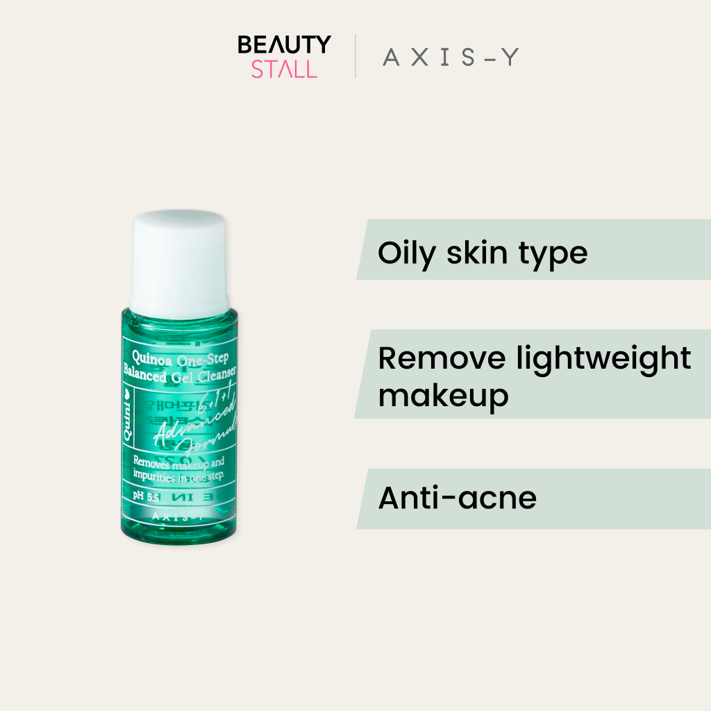 AXIS-Y Quinoa One-Step Balanced Gel Cleanser 8ml [MINI] | Makeup ...